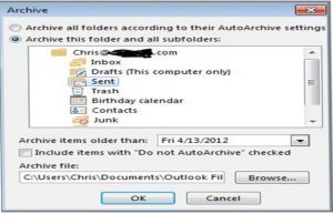 Fix "Outlook Mailbox Is Full Can't Send Messages"